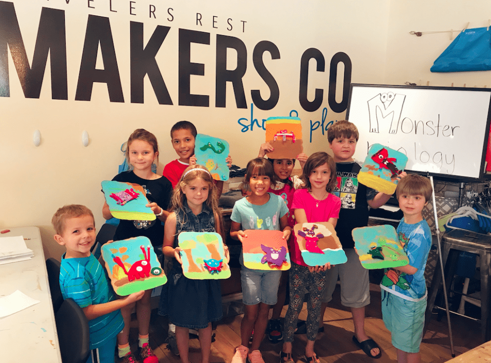 The Art of Learning: TR Makers Co. - Travelers Rest Here