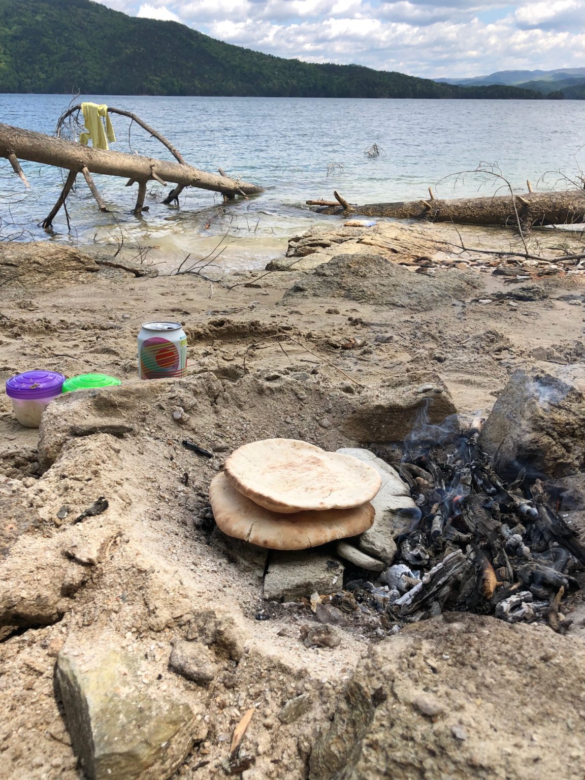 Cooking With an Open Flame Over a Fire or Campfire